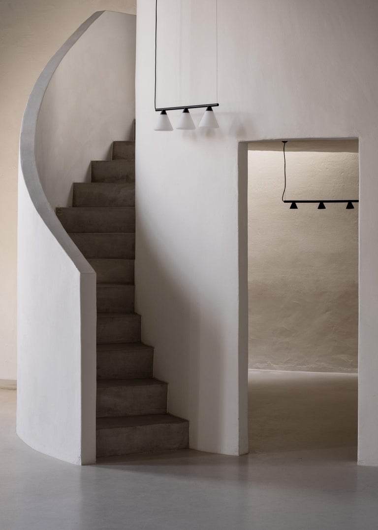 Contemporary Black Pendant Lamp 'Probe' by AGO x Big-Game For Sale at ...