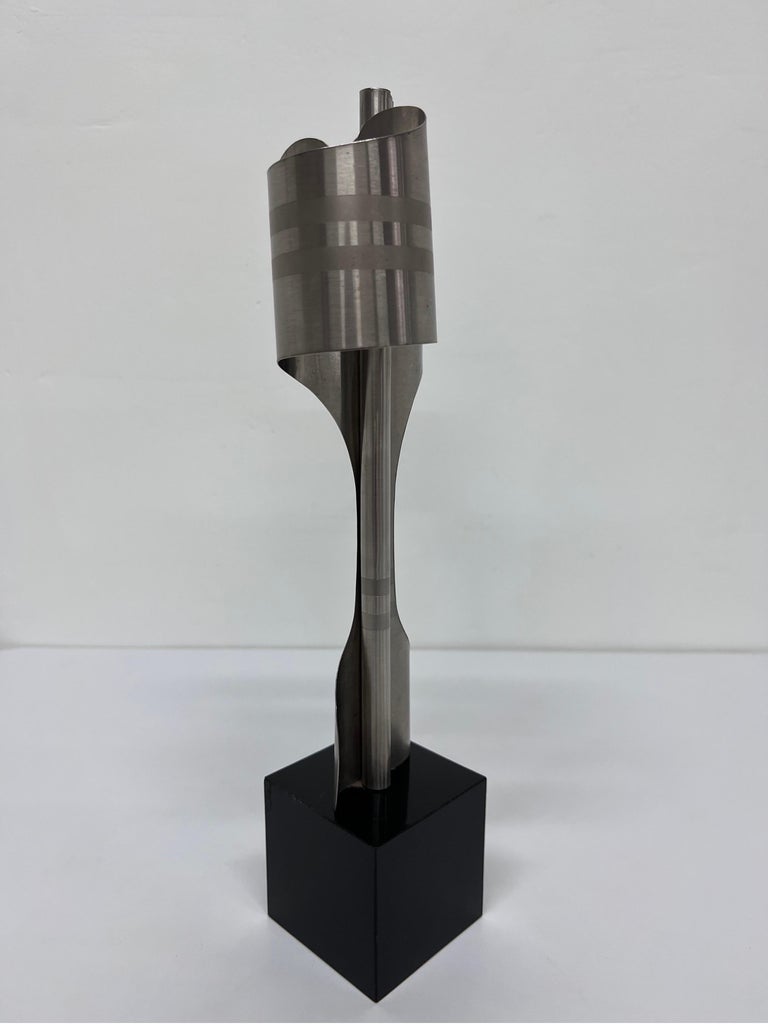 Contemporary Brazilian Metal Flag Sculpture, 2012 For Sale at 1stDibs