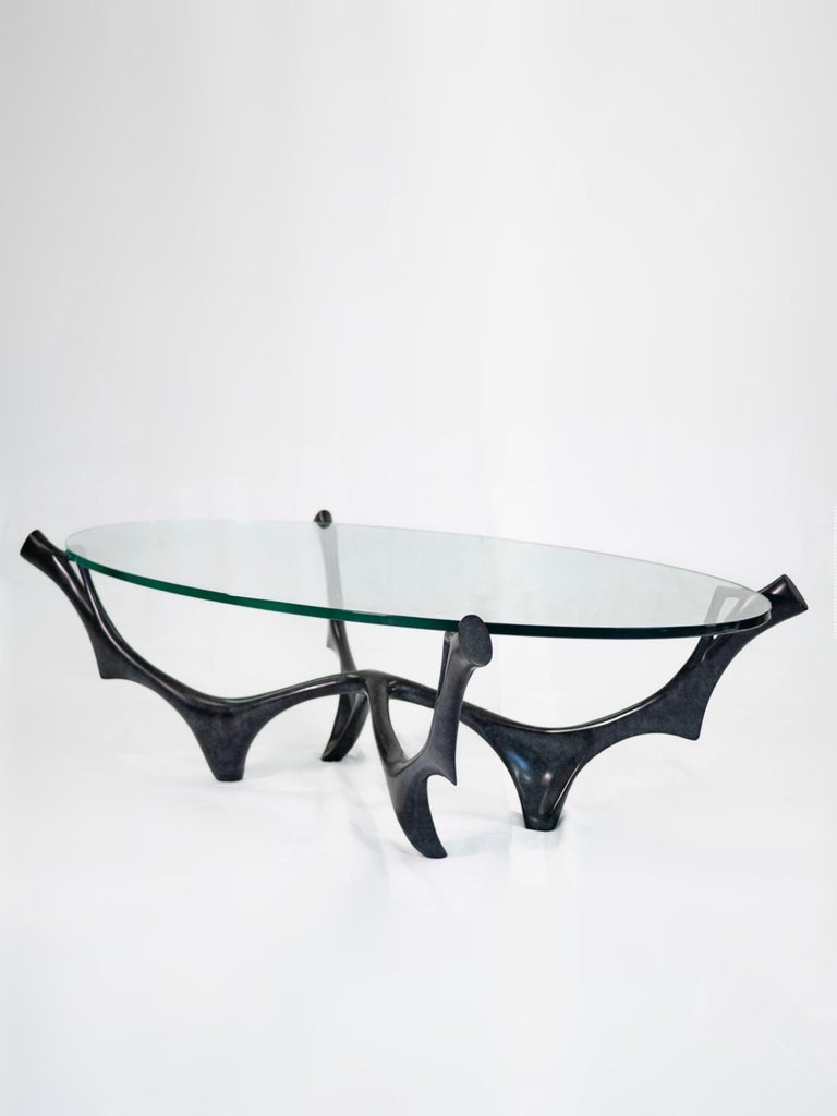 Contemporary Bronze Coffee Table by Pierre Salagnac For Sale at 1stDibs