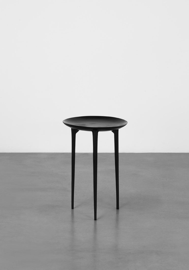 Contemporary Bronze Side Table, Tall Brazier by Rick Owens For Sale at ...