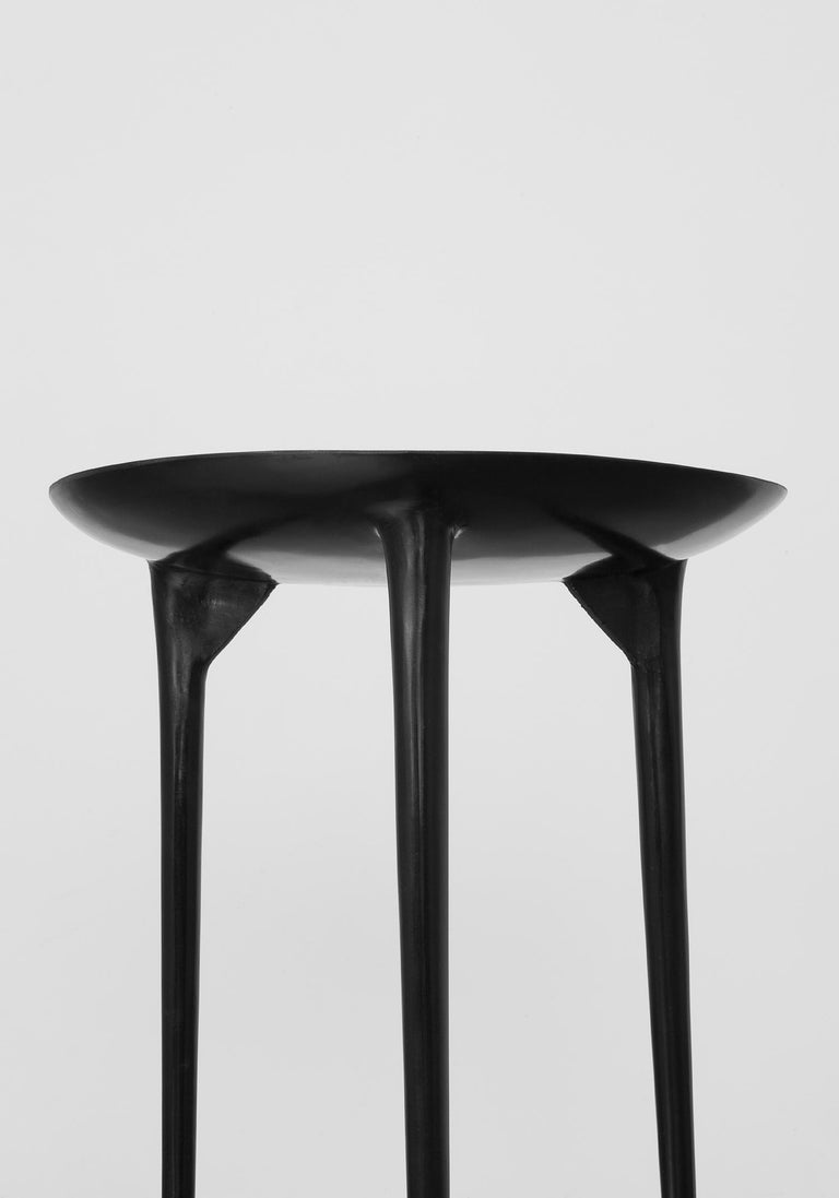 Contemporary Bronze Side Table, Tall Brazier by Rick Owens For Sale at ...
