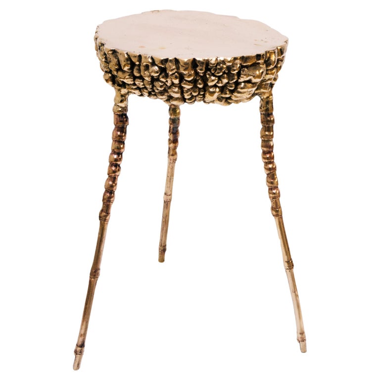 Contemporary Bronze Table-Stool Bubble by Clotilde Ancarani, 2022 For ...