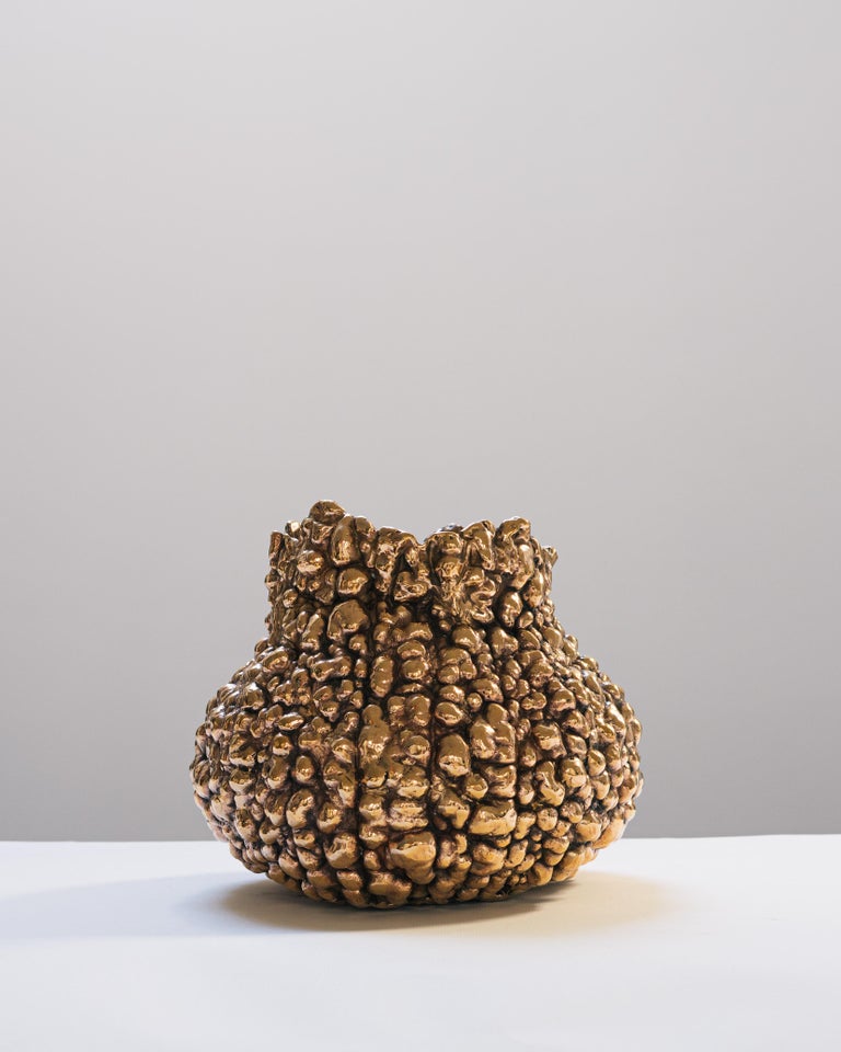Contemporary Bronze Vase Bubble by Clotilde Ancarani, 2022 For Sale at ...