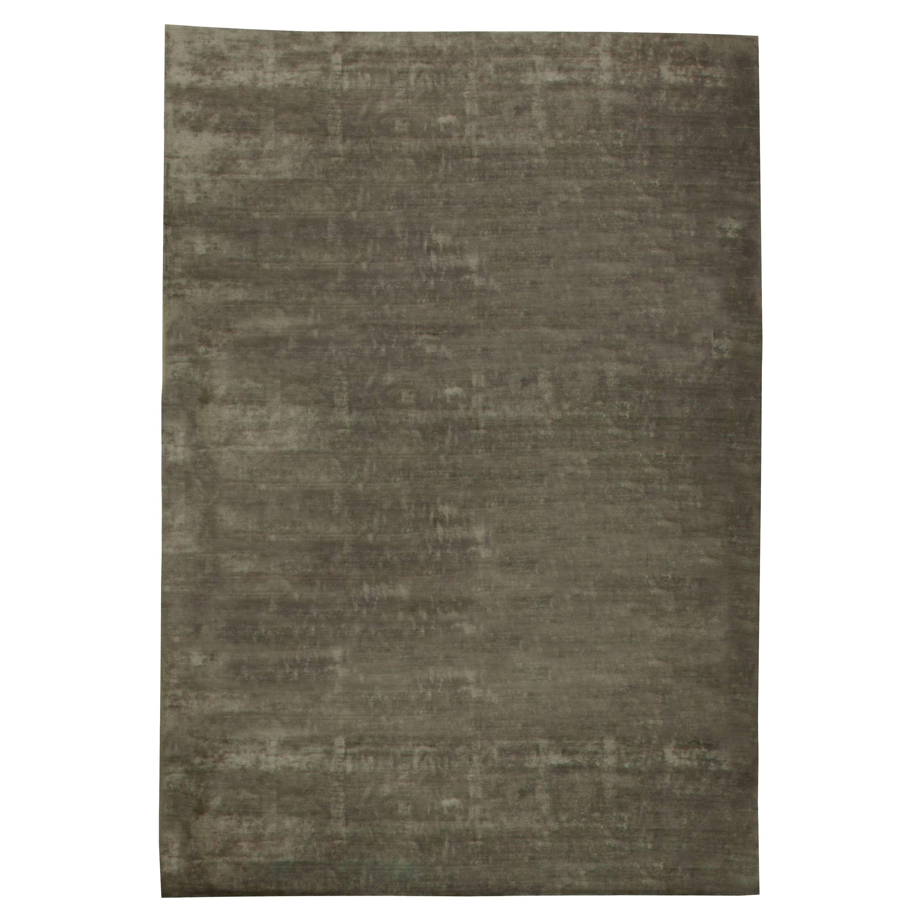 Contemporary M Group Design Brown Handmade Rug by Doris Leslie Blau For ...