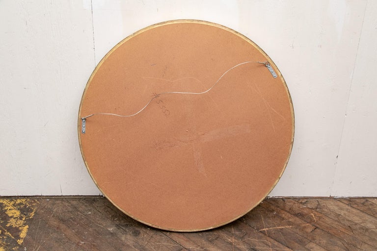 Contemporary Bullseye Mirror at 1stDibs