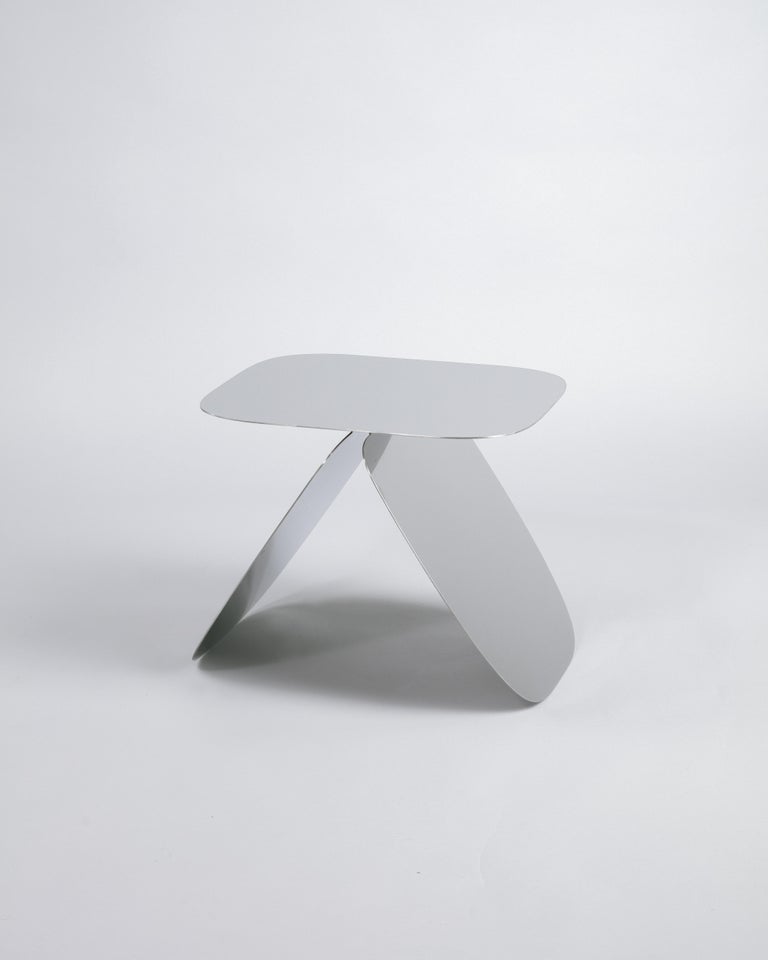 Contemporary Bunny Side Table in Steel For Sale at 1stDibs