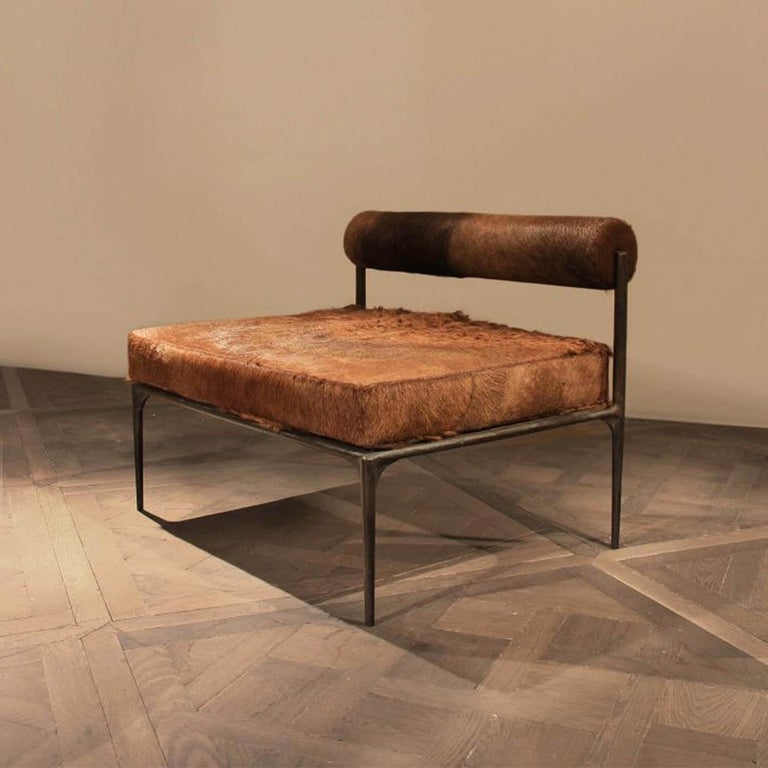 Contemporary Camel Upholstered Bench, Alchemy Bench by Rick Owens For ...
