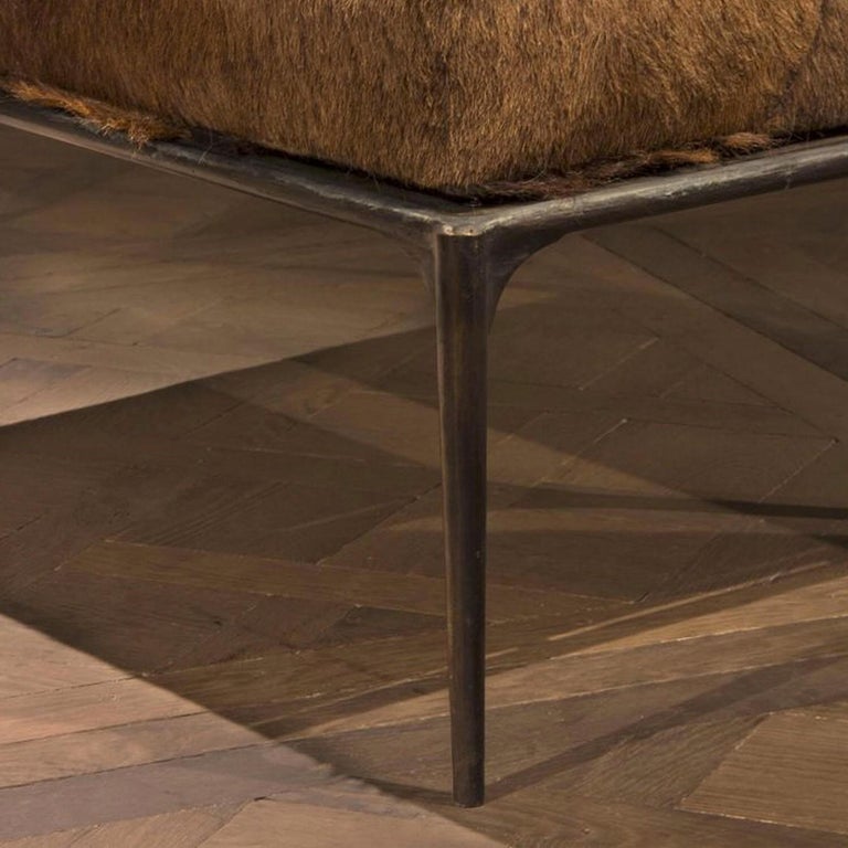 Contemporary Camel Upholstered Bench, Alchemy Bench by Rick Owens For ...