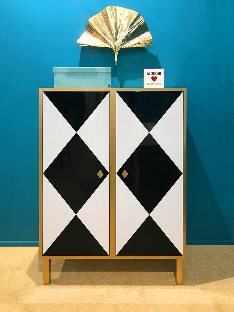 Contemporary Camicia Corta Cabinet in Aluminium by Altreforme For Sale ...
