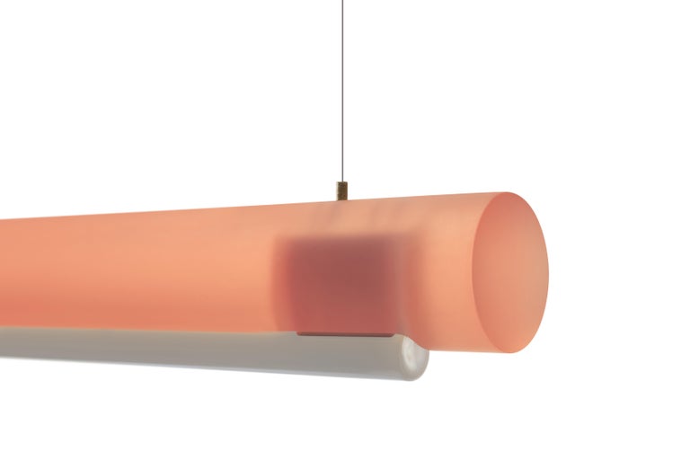 Contemporary Ceiling Lamp "Aura Light" by Sabine Marcelis, Rose For ...