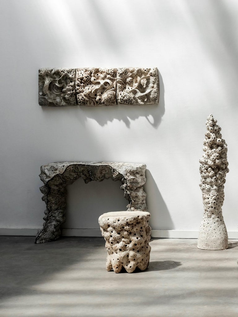 Contemporary Ceramic Floor Lamp Sculpture by Agnès Debizet, 2019 For ...