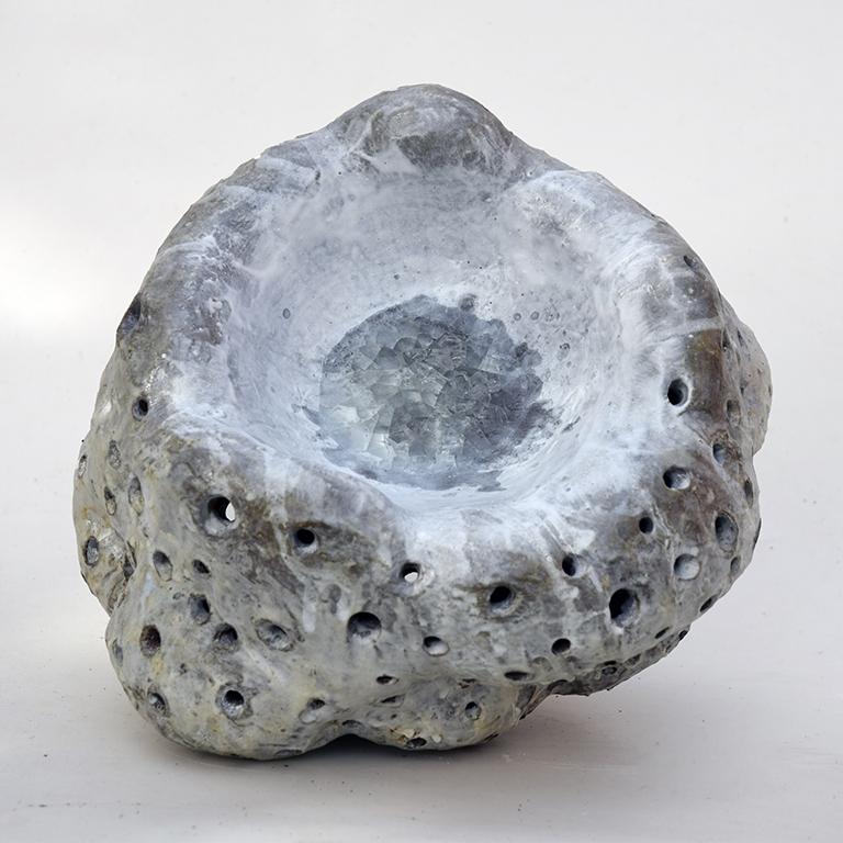 Contemporary Ceramic "Geode" Sculpture by Agnès Debizet, 2020 For Sale ...