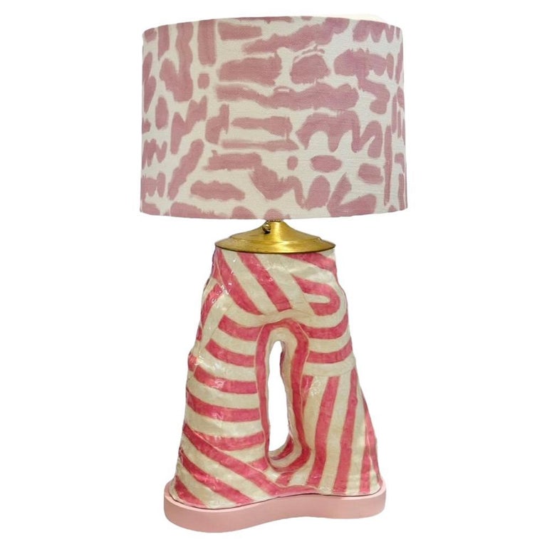 Contemporary Ceramic Lamp-Form by Artists Abby Kasonik and Kiki ...