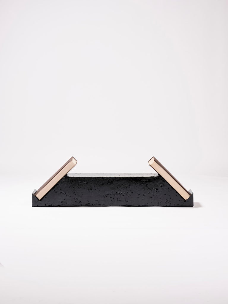 Contemporary Ceramic Table Lectern Reading Desk Glazed Earthenware Deep ...