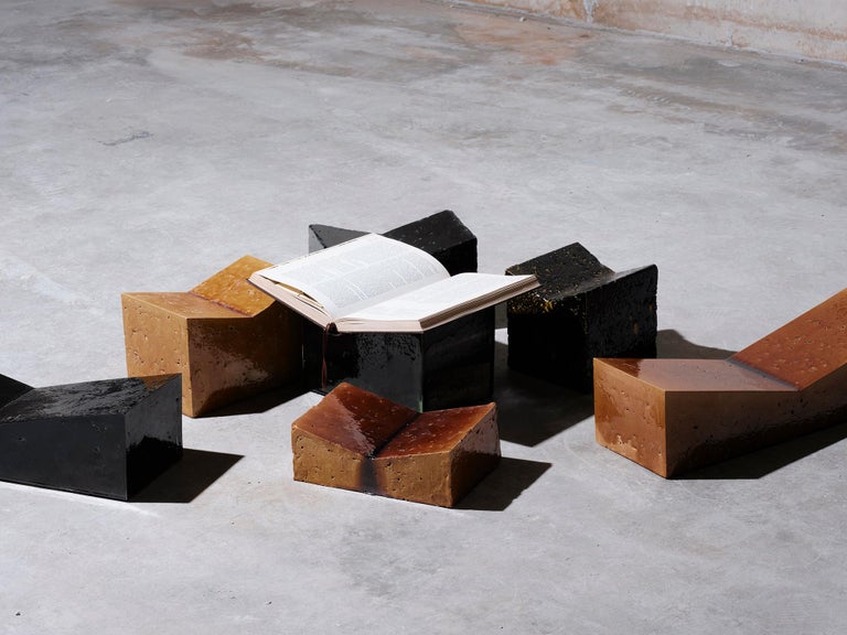 Contemporary Ceramic Table Lectern Reading Desk Glazed Earthenware ...