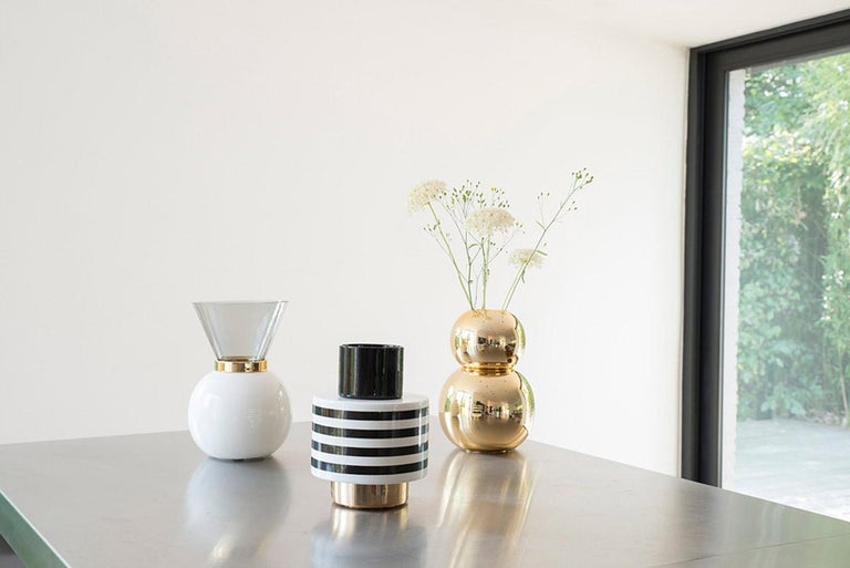 Contemporary Ceramic Vase, Modern Design For Sale at 1stDibs