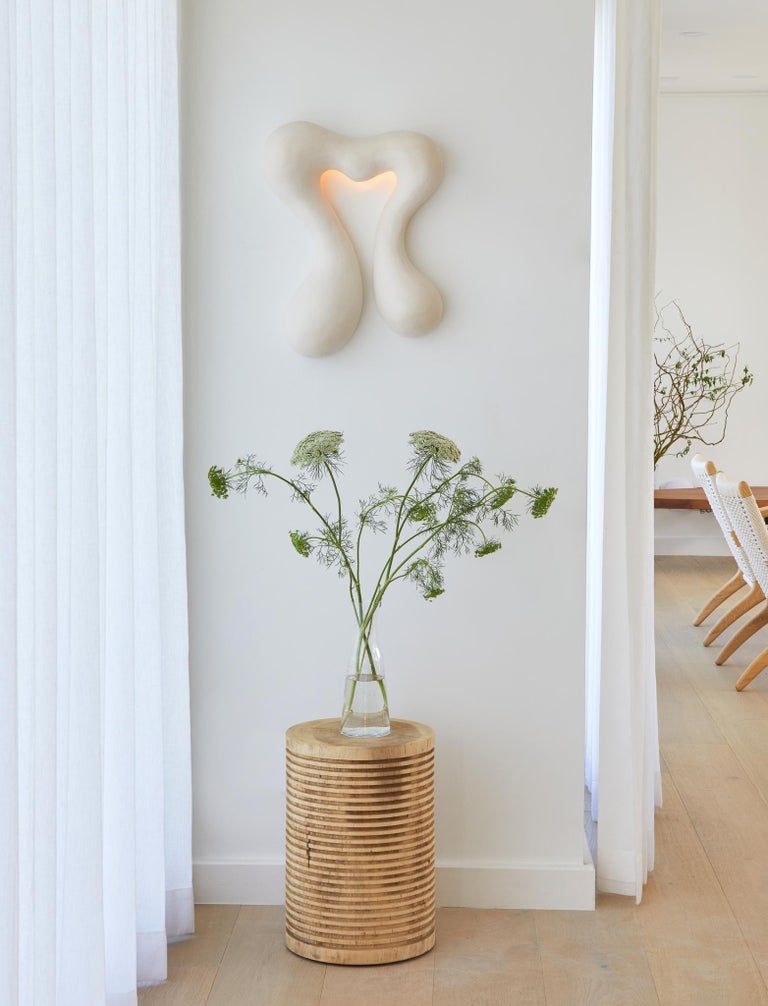 Contemporary Ceramic Wall light Womb Sconce II For Sale at 1stDibs