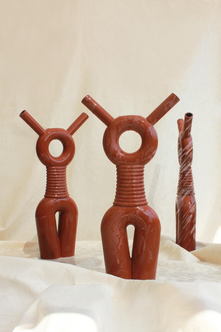Contemporary Ceramic Watering Can for Vases and Garden For Sale at 1stDibs