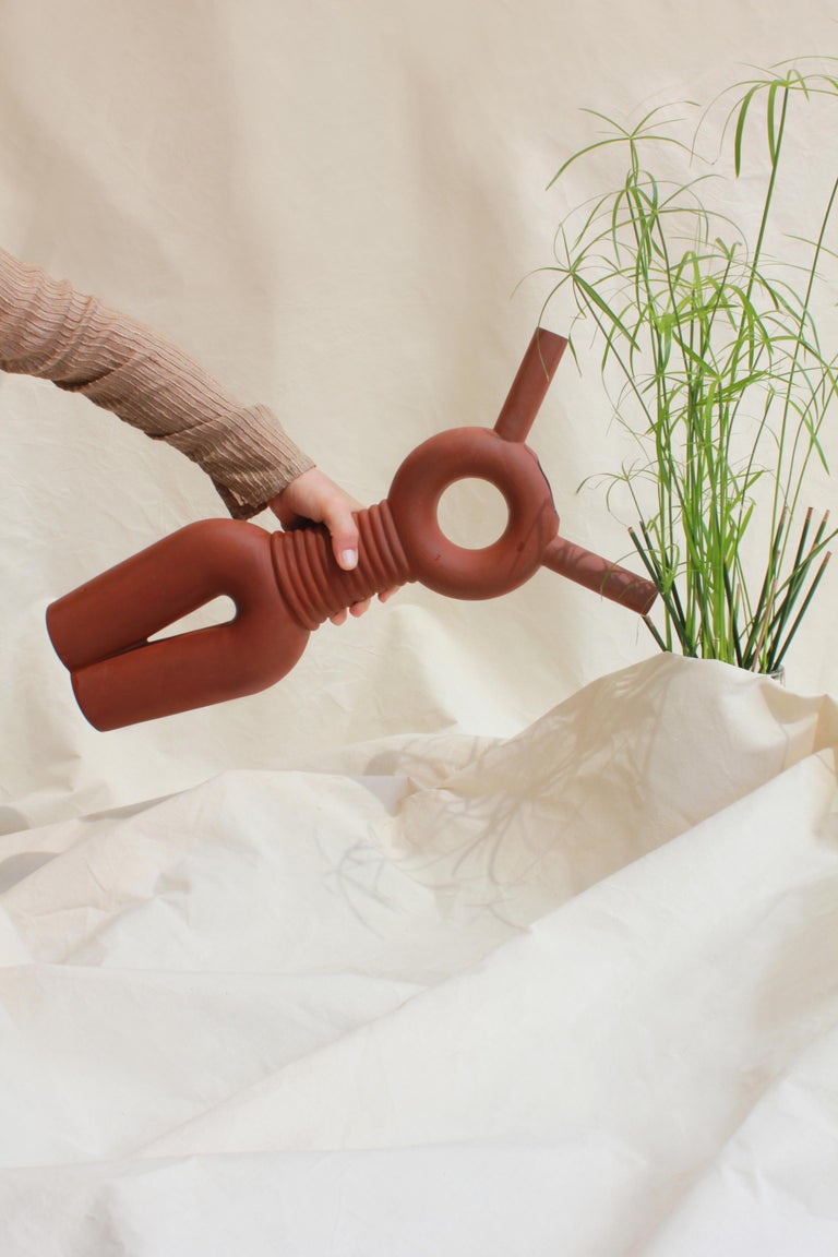 Contemporary Ceramic Watering Can for Vases and Garden For Sale at 1stDibs