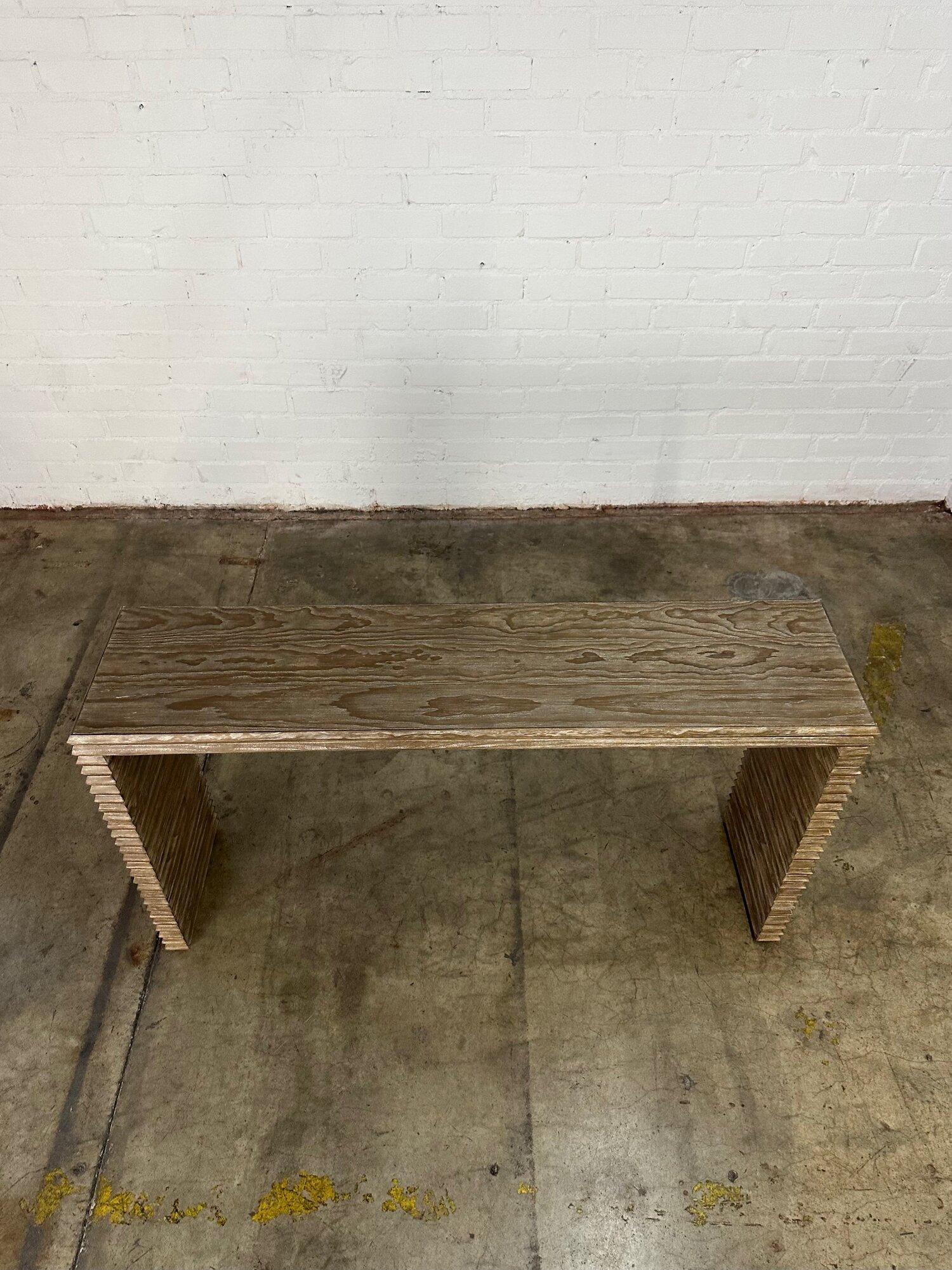 Contemporary Cerused Console For Sale at 1stDibs