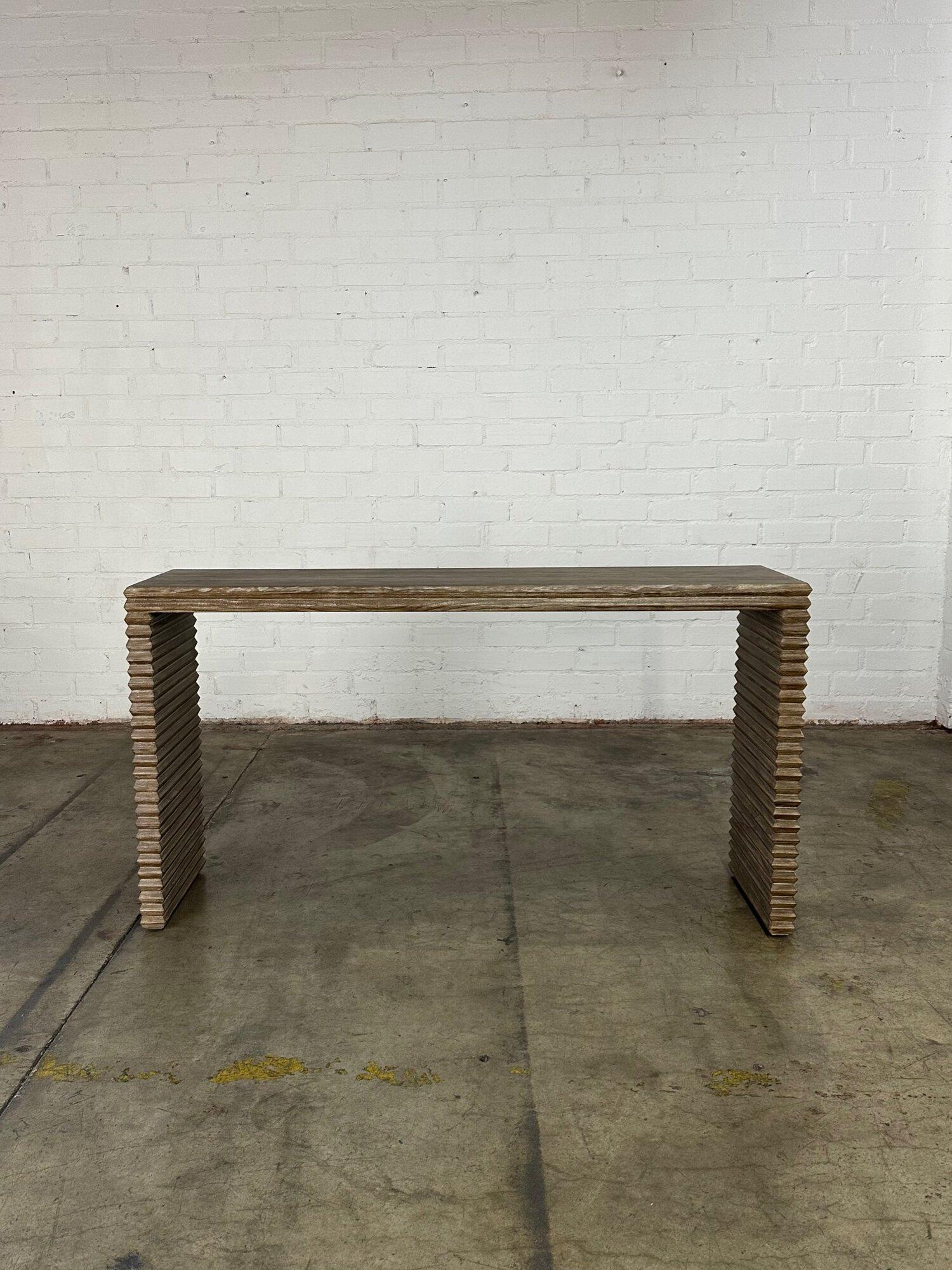 Contemporary Cerused Console For Sale at 1stDibs