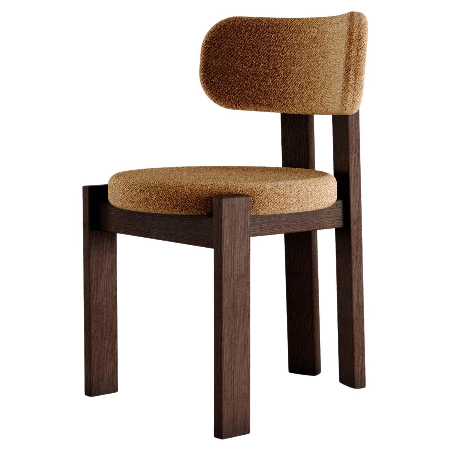 Contemporary Chair 'TR' by Fora Projects, Dark Brown Oak, Vidar 0472 ...