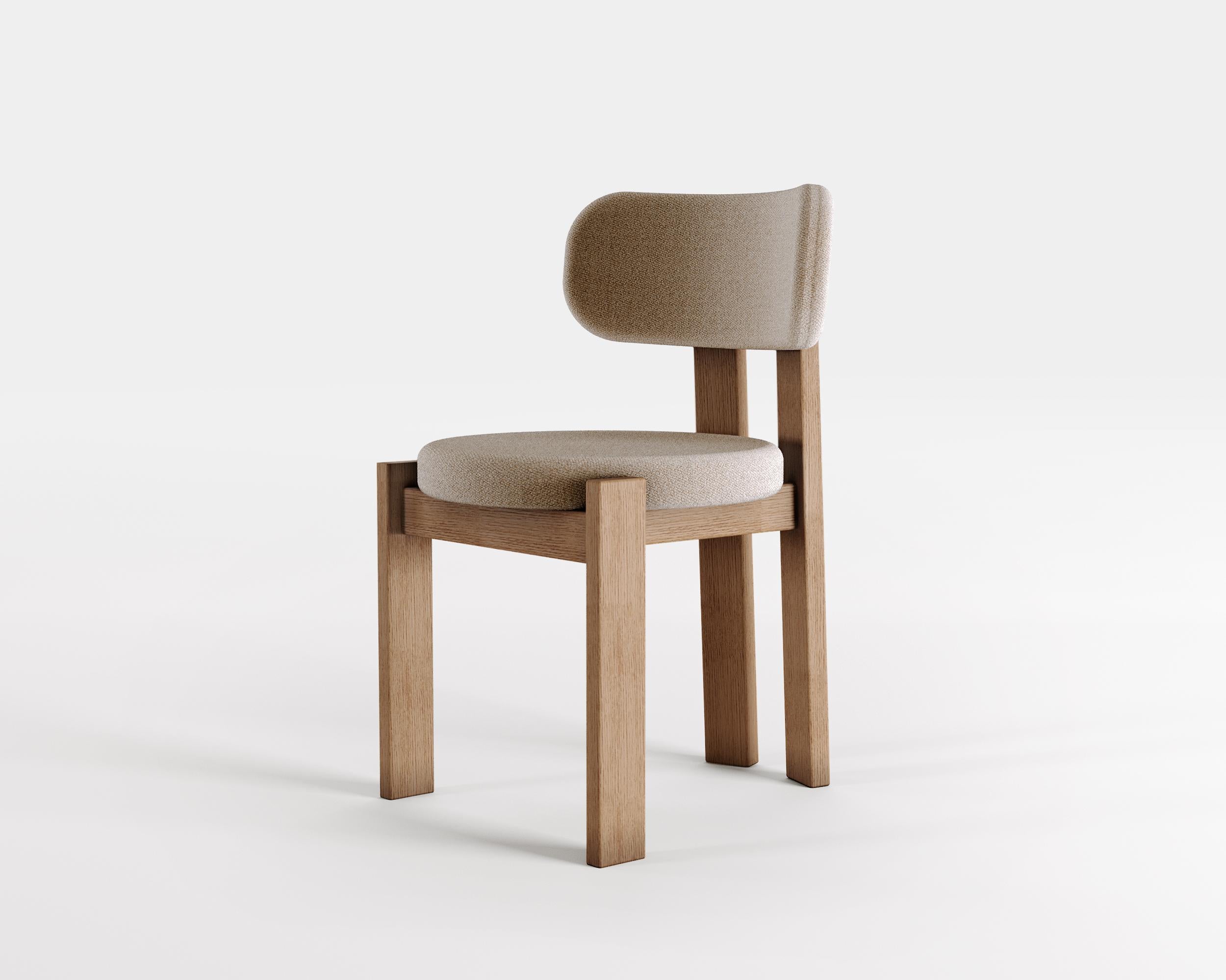 Contemporary Chair 'TR' by Fora Projects, Medium Oak, Vidar 0323 For ...