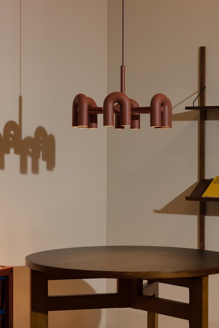 Contemporary Chandelier 'Cirkus' by AGO 'Small - Charcoal' For Sale at ...
