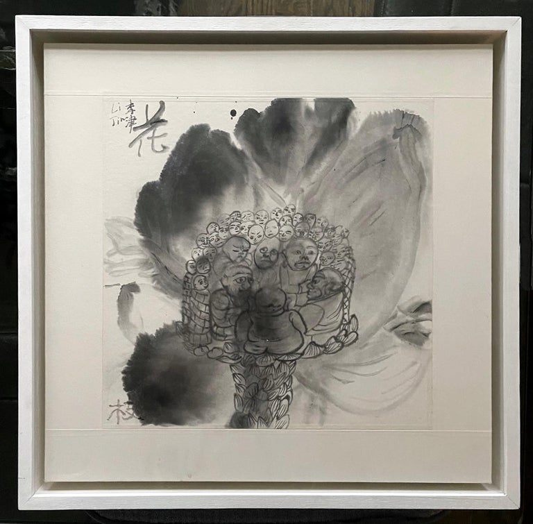 Contemporary Chinese Ink Wash Painting by Li Jin For Sale at 1stDibs