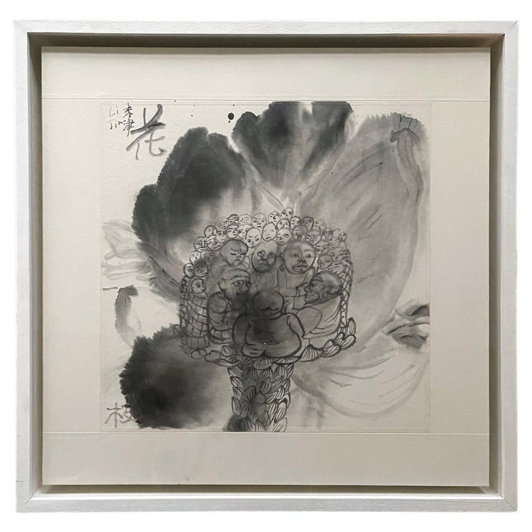 Contemporary Chinese Ink Wash Painting by Li Jin For Sale at 1stDibs