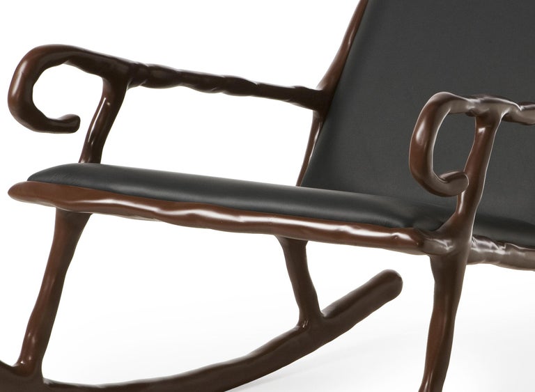 Contemporary Clay Low Rocking Chair by Maarten Baas For Sale at 1stDibs