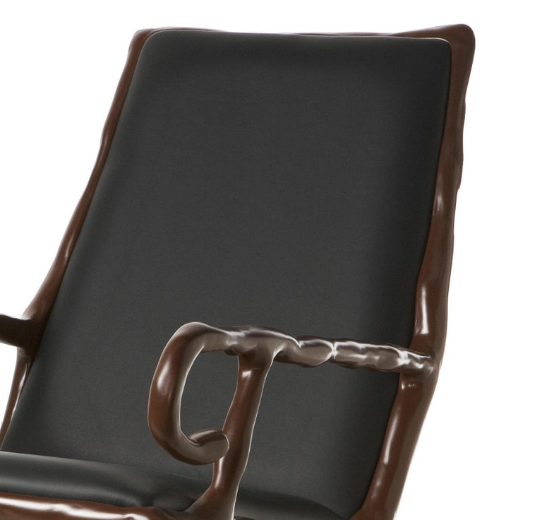 Contemporary Clay Low Rocking Chair by Maarten Baas For Sale at 1stDibs