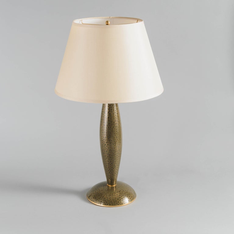 Contemporary Cloisonné Baluster Lamp in Moss by Robert Kuo, Limited ...