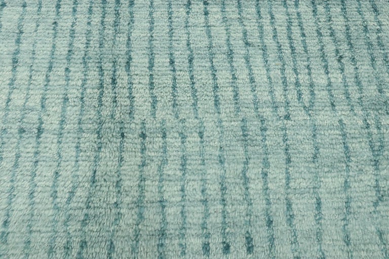 Contemporary Coastal Moroccan Style Rug, Postmodern Cape Cod Style at ...