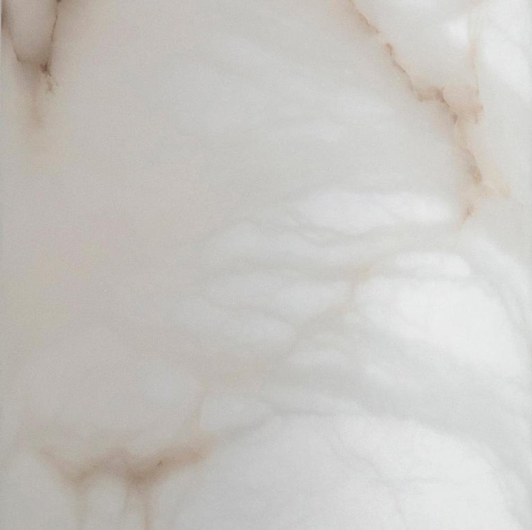 Contemporary Gold Alabaster Compass Wall Light by Tigermoth Lighting ...