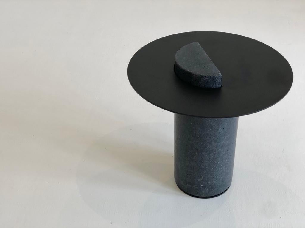 Contemporary Concrete Side Table, Collar by Oliver Whyte For Sale at ...