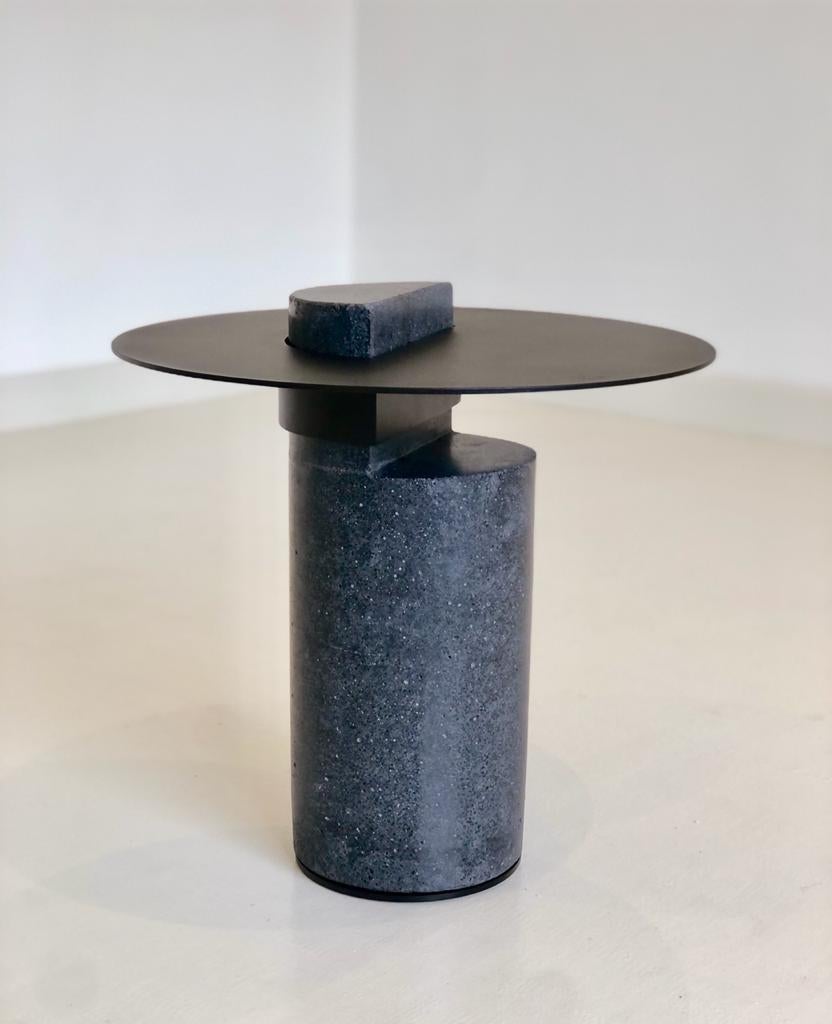 Contemporary Concrete Side Table, Collar by Oliver Whyte For Sale at ...