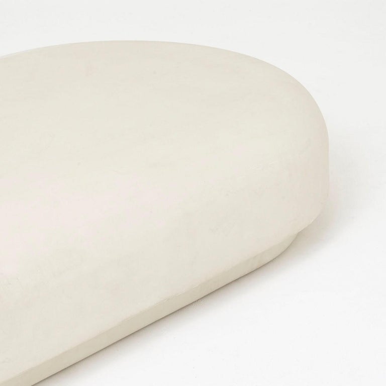 Contemporary Cream Plaster Table, Roly-Poly Low Table by Faye Toogood ...