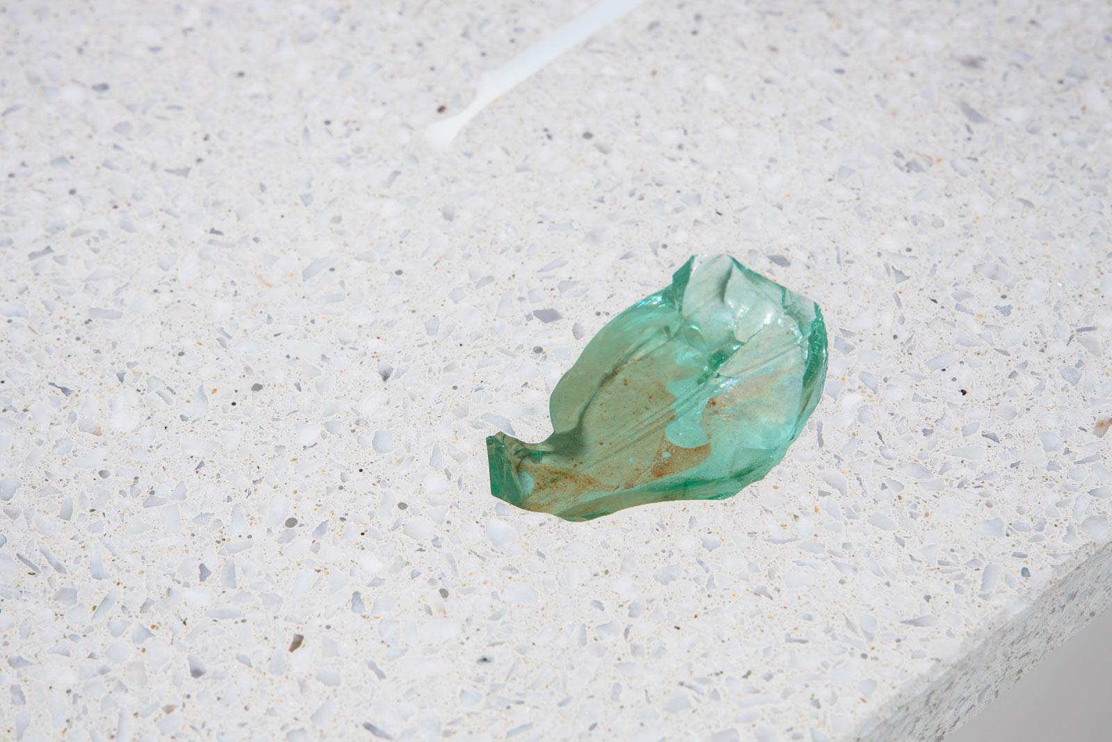 Contemporary Customizable Square Basis Rho Neoterrazzo Coffee Table For ...