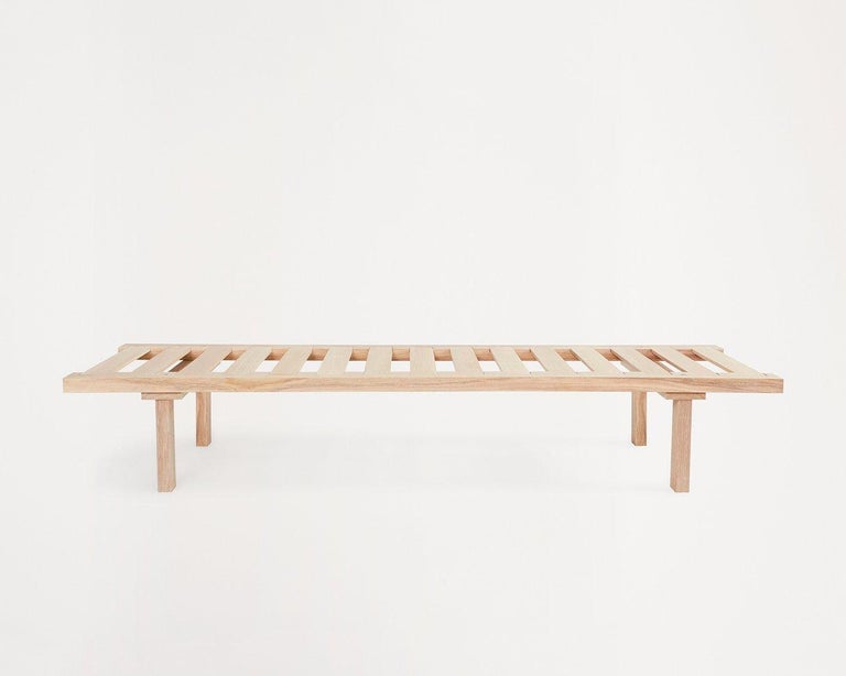 FRAMA Contemporary Scandinavian Design Daybed with Linen Mattress and ...