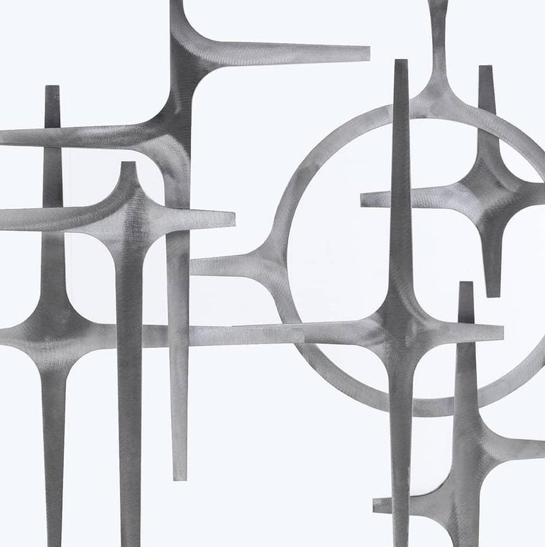 Contemporary Decorative Object Made of Aluminum For Sale at 1stDibs