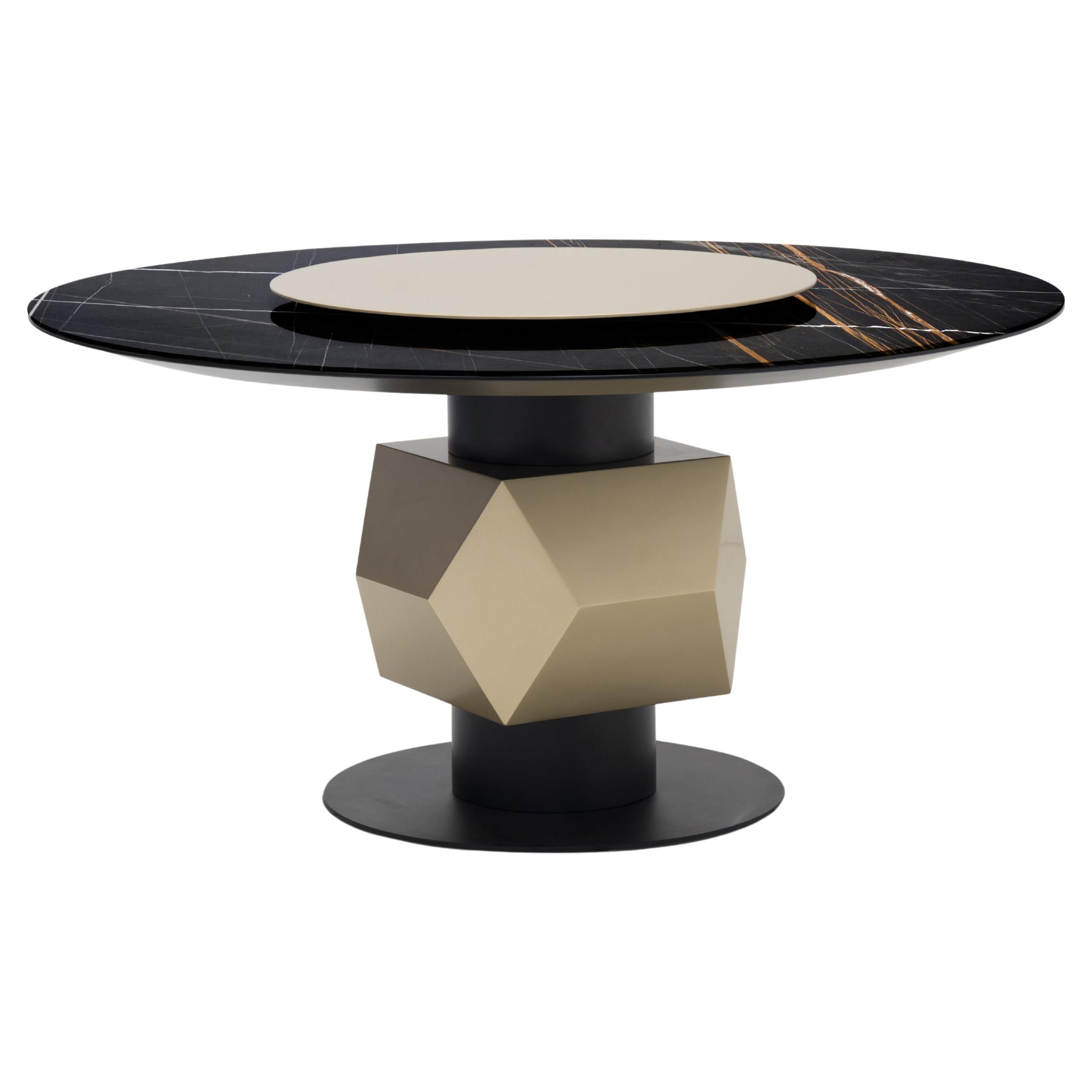 Domino Sahara Noir Dining Table For Sale at 1stDibs