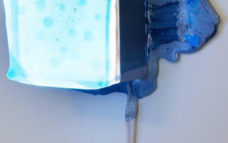 Contemporary Design Light, Hanging Wall Lamp in Epoxy Resin, Led Bulbs ...
