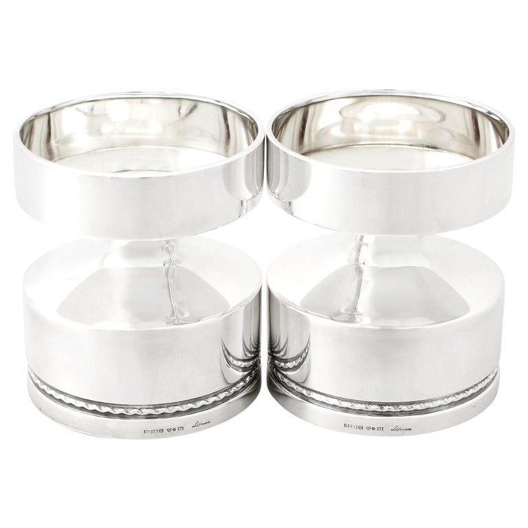 Contemporary Design Style 1973 Swedish Silver Candlesticks For Sale at ...