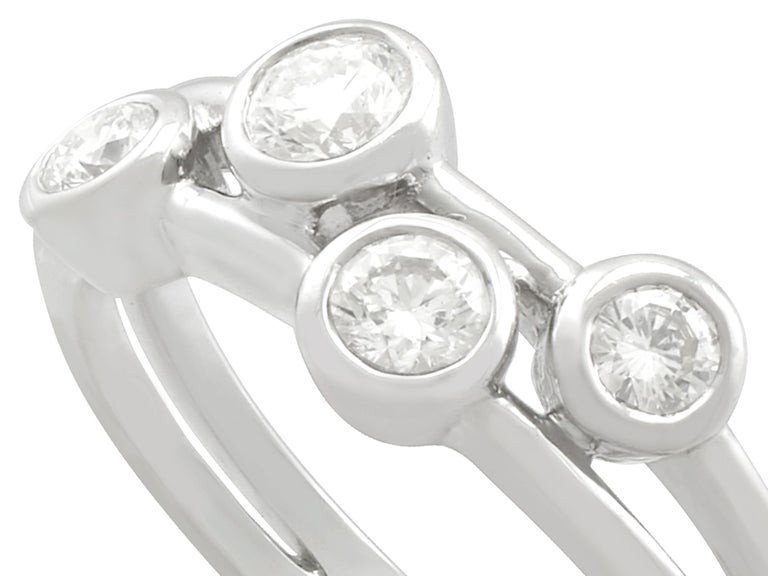 Diamond and White Gold Raindance Style Ring, Circa 2000 at 1stDibs ...