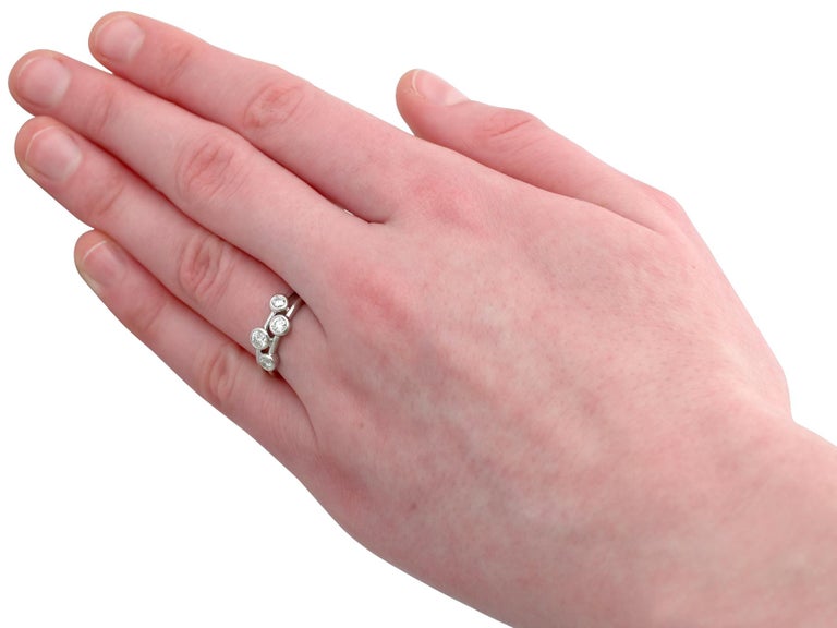 Diamond and White Gold Raindance Style Ring, Circa 2000 at 1stDibs ...