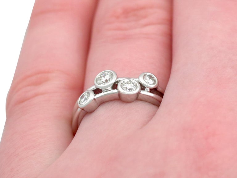 Diamond and White Gold Raindance Style Ring, Circa 2000 at 1stDibs ...