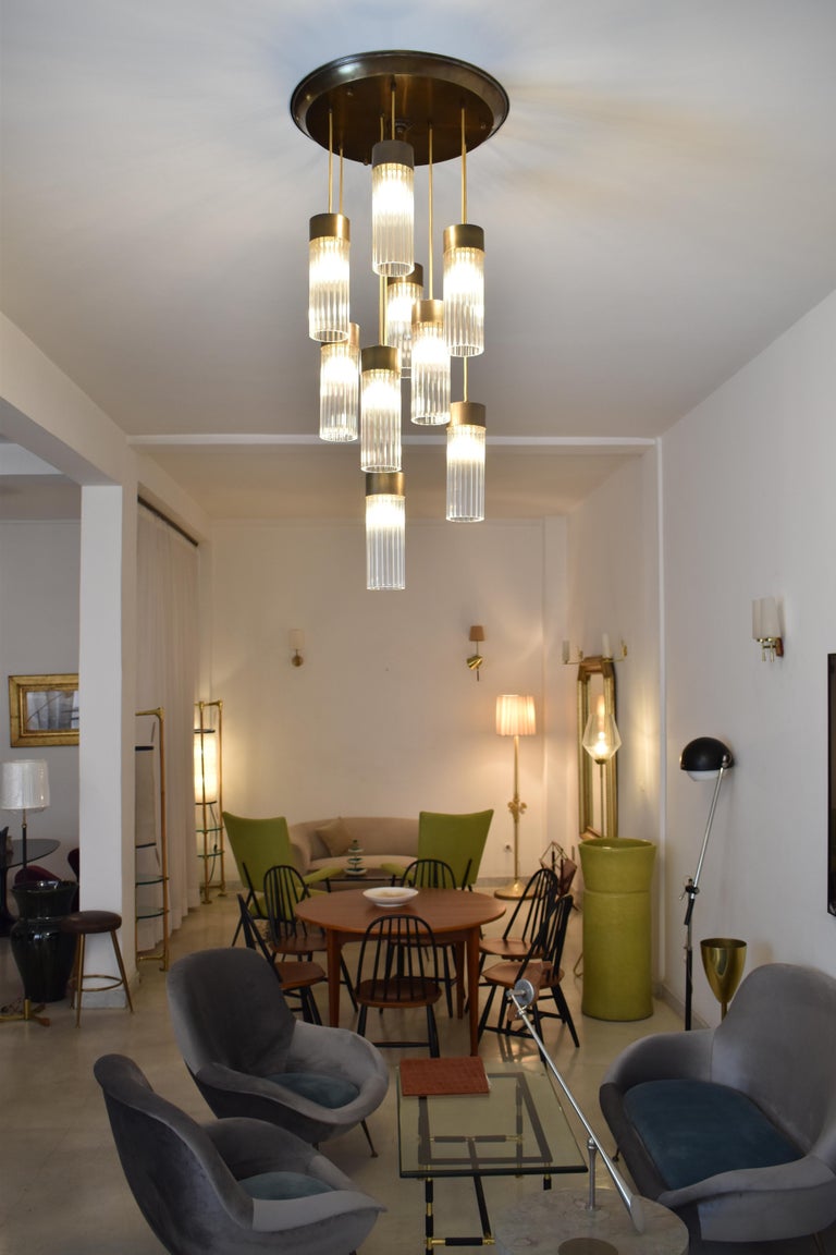 Contemporary Dina 9 Light Pendant by JAS For Sale at 1stDibs