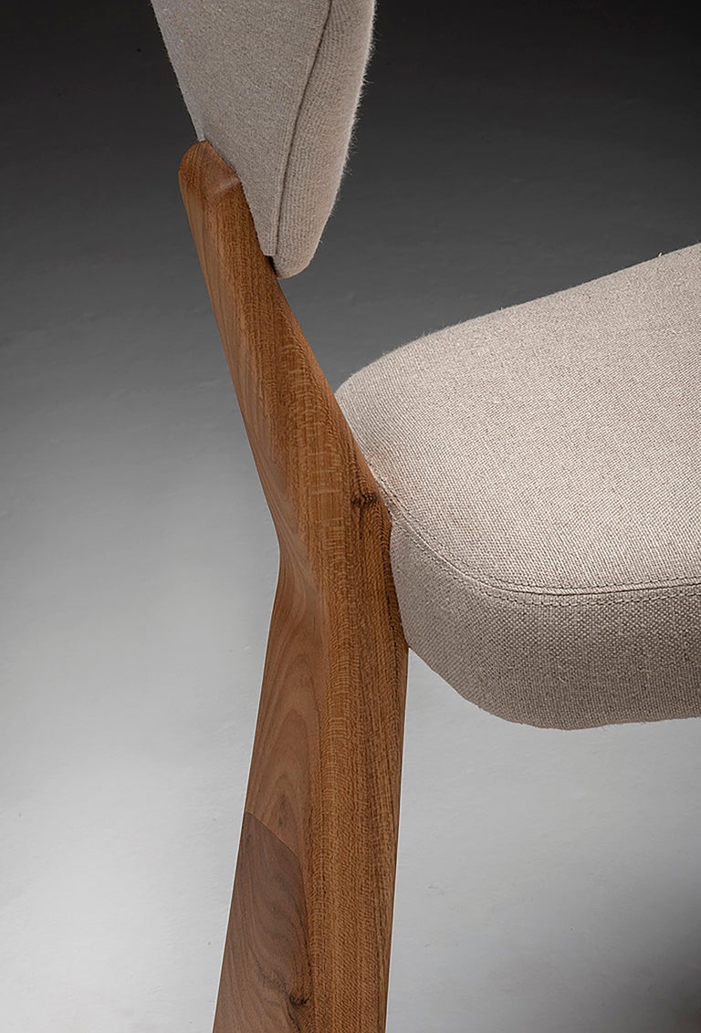 Giraffe dining Chair in Solid Brazilian Wood by Juliana Vasconcellos ...
