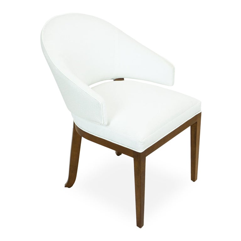 Contemporary Dining Chair with Bucket Back, Built to Order For Sale at ...